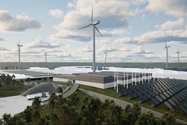 VS.lv: Uzsākta 16 vēja enerģijas turbīnu būvniecība Kaigu purvā (+VIDEO)