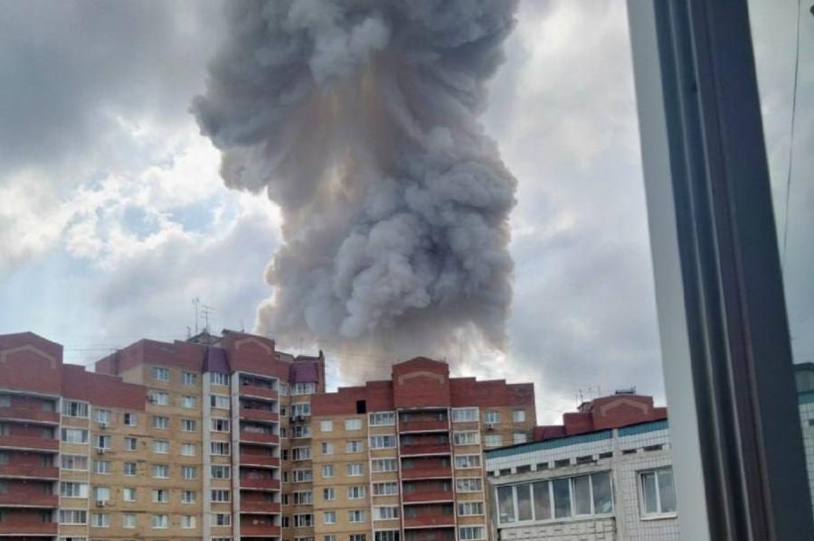 VS.lv: Maskavas apgabalā noticis sprādziens (+VIDEO)